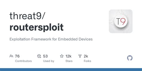 Github Threat9routersploit Exploitation Framework For Embedded Devices