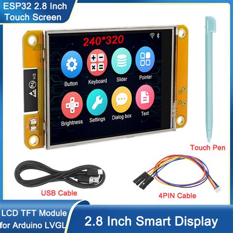 Jual Jets Esp32 28 Inch Screen Development Board For Arduino Lvgl Wifi
