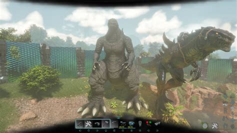 Godzilla Minus One In Ark Survival Ascended By Robowarrior1954 On