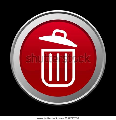 Delete Button Symbol Web Button Vector Stock Illustration 2357249557 Shutterstock