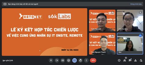 lễ ký kết thỏa thuận hợp tác mou giữa hatonet và s6k labs