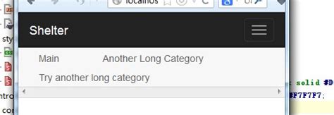 CSS Horizontal Scroll In Mobile Navigation Stack Overflow