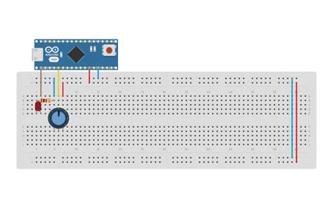 Circuit Design Arduino Micro Tinkercad