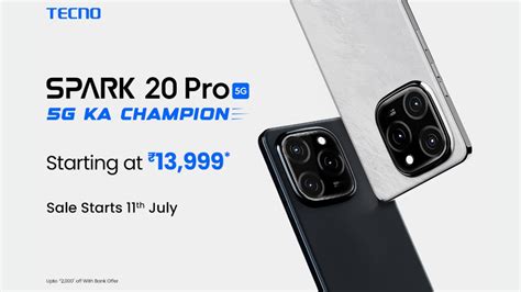 Tecno Spark Pro G Launched In India With Mp Ultra Sensing