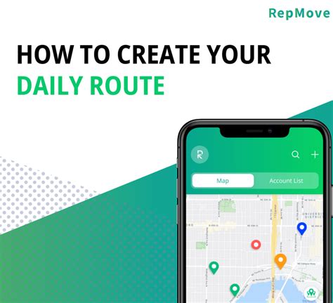 How To Create Your Daily Route Repmove