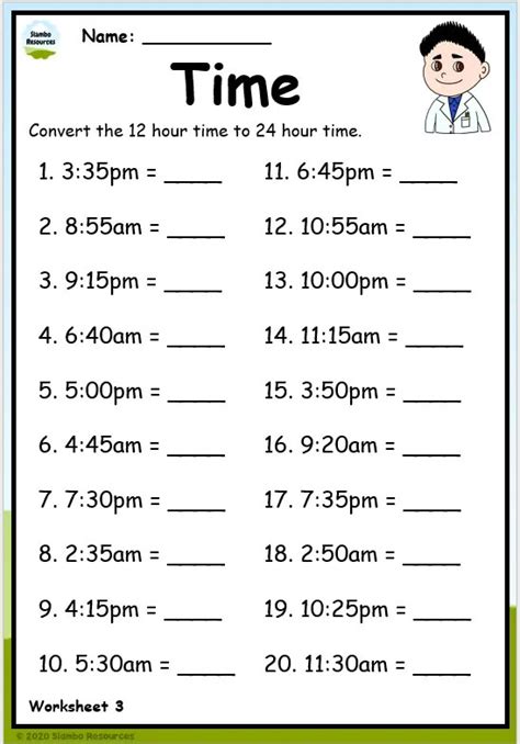 Grade 5 Time Worksheets Free Printables Math Worksheets