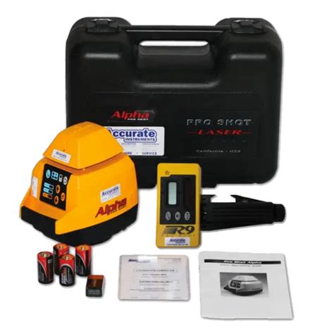 Class 2 500 Meter Rotating Laser Level Alpha Usa 20 To 60 Degreec At