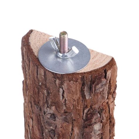 No 146 Wood Color Chinchilla Squirrel Log Springb Vicedeal