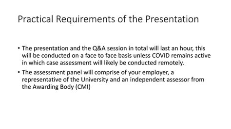 Cmi End Point Assessment Presentation Pptx