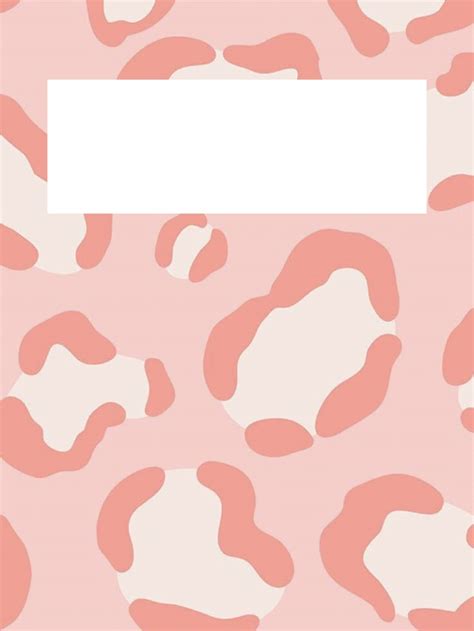 Aesthetic Binder Cover Templates