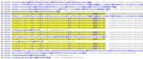 Deduplication Bedrock Modding Wiki