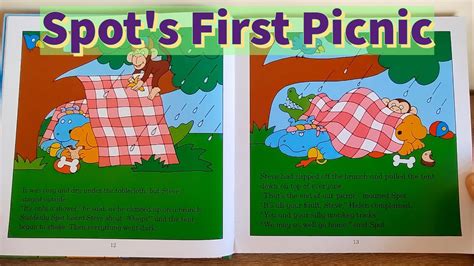Spots First Picnic Spot Story Book Read Aloud Youtube