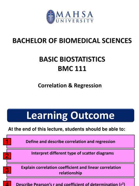 Lecture 7 Correlation And Regression Batch 11 Pdf Regression