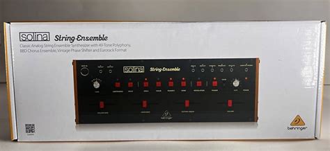 behringer solina string ensemble analog synthesizer module reverb