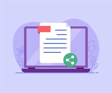 Document File Concept Of Sharing File File Transfer Transfer Of Documentation Cloud Service