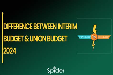 Difference Between Interim Budget Union Budget 2024