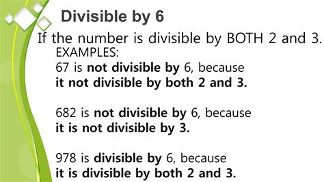 10 Divisibility Rules PPTX