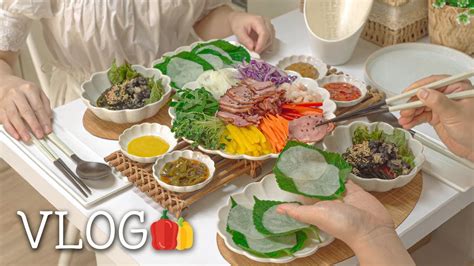 집밥vlog 맛있고 건강한 일주일식단🍎여름철 식단관리 월남쌈 알탕 양배추김밥 닭가슴살 스테이크 묵은지김치찜
