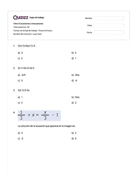Quizziz Pdf