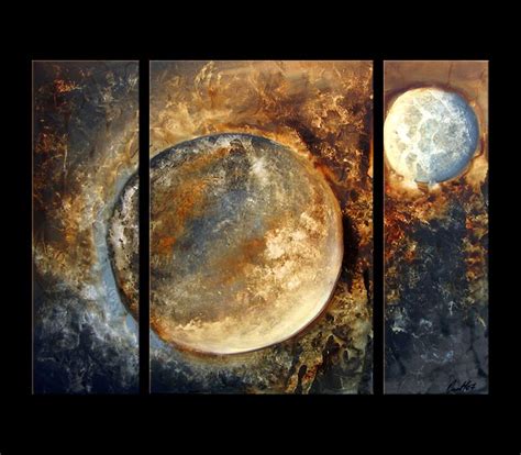 Moon Painting Abstract At Explore Collection Of