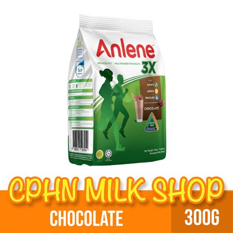 Anlene 3x Adult Milk Powder Chocolate 300g Shopee Philippines