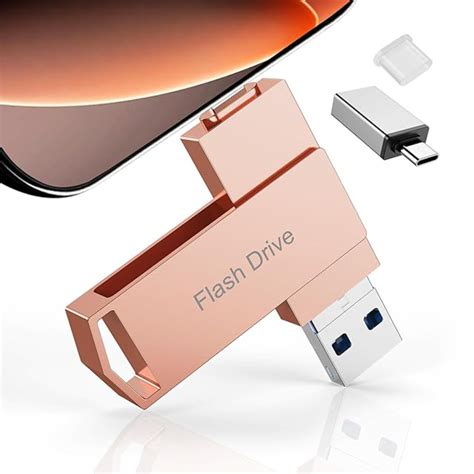 128gb 4in1 Usbメモリ【アプリ不要・アルバムからデータ保存】 Phone Usbメモリー 写真保存 大容量 外付けメモリ 高速