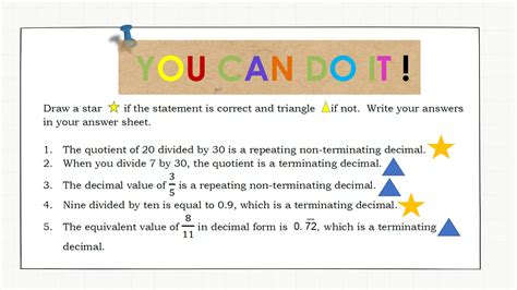 Terminating And Non Terminating Decimals Pptx
