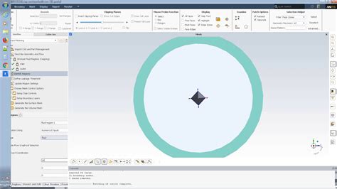 Fluent Fault Tolerant Meshing Mesh Pipe Void Valve Youtube