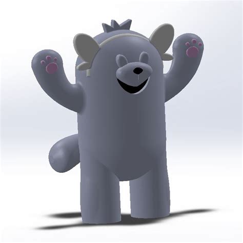 3d File Bewear Pokemon 🐉・3d Print Design To Download・cults