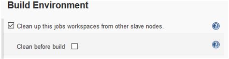 Distributed Workspace Clean Jenkins Plugin