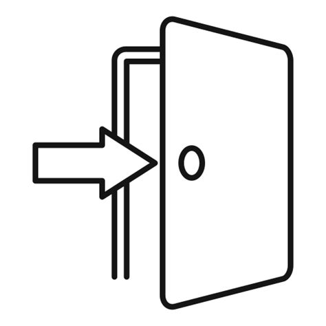 Exit Generic Outline Icon