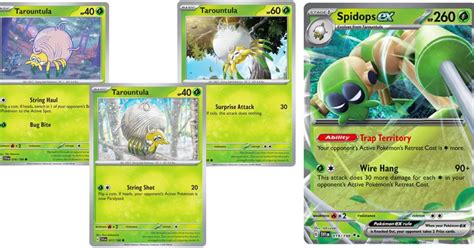 The Cards Of Pok Mon Tcg Scarlet Violet Part Spidops Ex