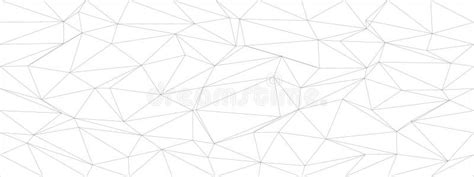 Geometric Abstract Background With Chaotic Lines And Triangular Patterns For Modern Design Stock