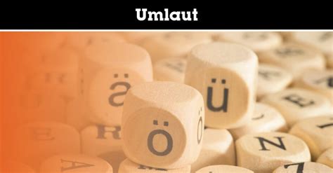 Umlaut In Het Duits Wat Zijn De Regels Uitleg Voorbe
