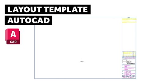 How To Create A Layout Template In Autocad Tutorial Youtube