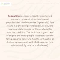 Pedophilia What Are The Causes And Definition Of This Disorder