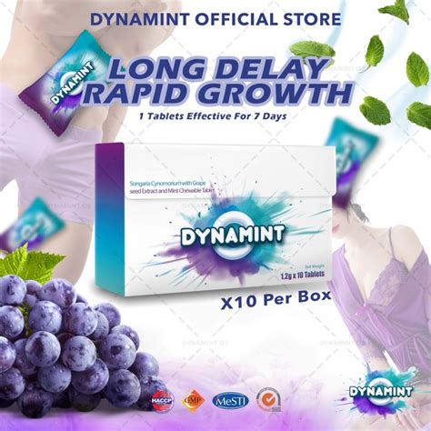 Dynamint Candy Men Supplement 男人保健品 Produk Kesihatan Lelaki Cold Sugar
