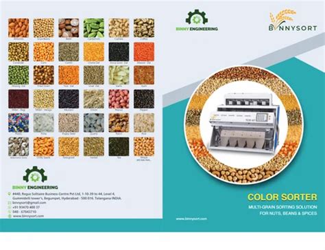 Automatic Millet Color Sorter Machine Single Phase Output Capacity Ton Hour At Rs