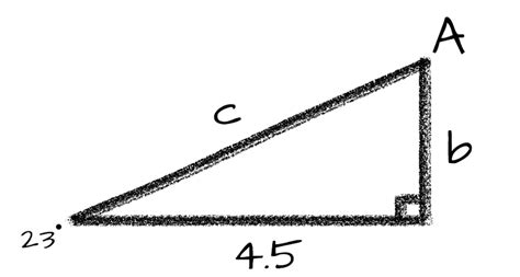 Right Triangle Measurements
