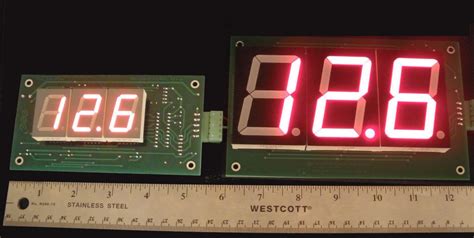 7 Segment Timercounter Displays Exhibit Control Engineering