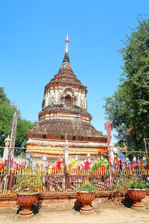 Wat Lok Moli Buddhist Temple Chiang Mai Thailand Stock Image Image Of Outdoor Travel