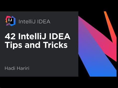 Free Video Intellij Idea Tips And Tricks From Jetbrains Class Central