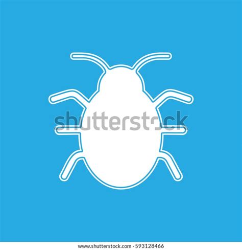 software bug program bug line art vector de stock libre de regalías 593128466 shutterstock