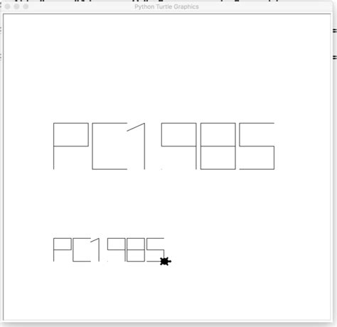 How To Draw Your Name In Python
