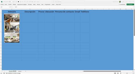 Función Imagen De Excel