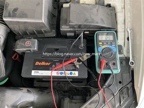 자동차수리 베터리 방전 암전류누설전류 측정방법 네이버 블로그