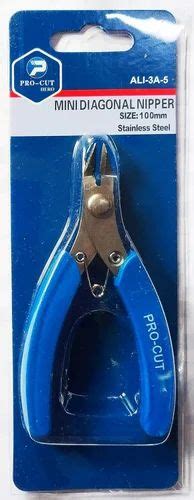 Atc Pro Cut Stainless Steel Mini Diagonal Nipper 100mm At ₹ 240piece