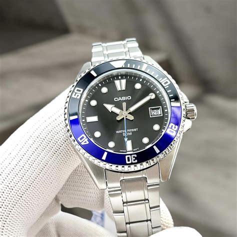 Casio Diver Mdv 10d 1a2v Nam DÂy ThÉp ChÍnh HÃng Hd Watch Store