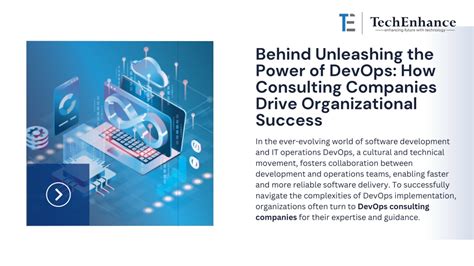 ppt behind unleashing the power of devops how consulting companies