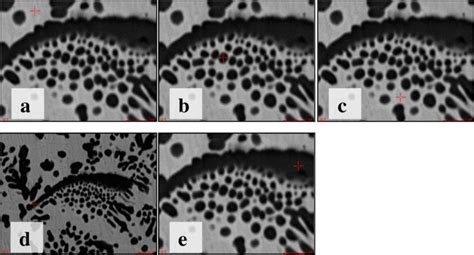 The Diagram Of Eds Point Analysis For Figure 7 A Eds Point A B Download Scientific